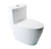 Inodoro Fonte Alargado Blanco Edesa